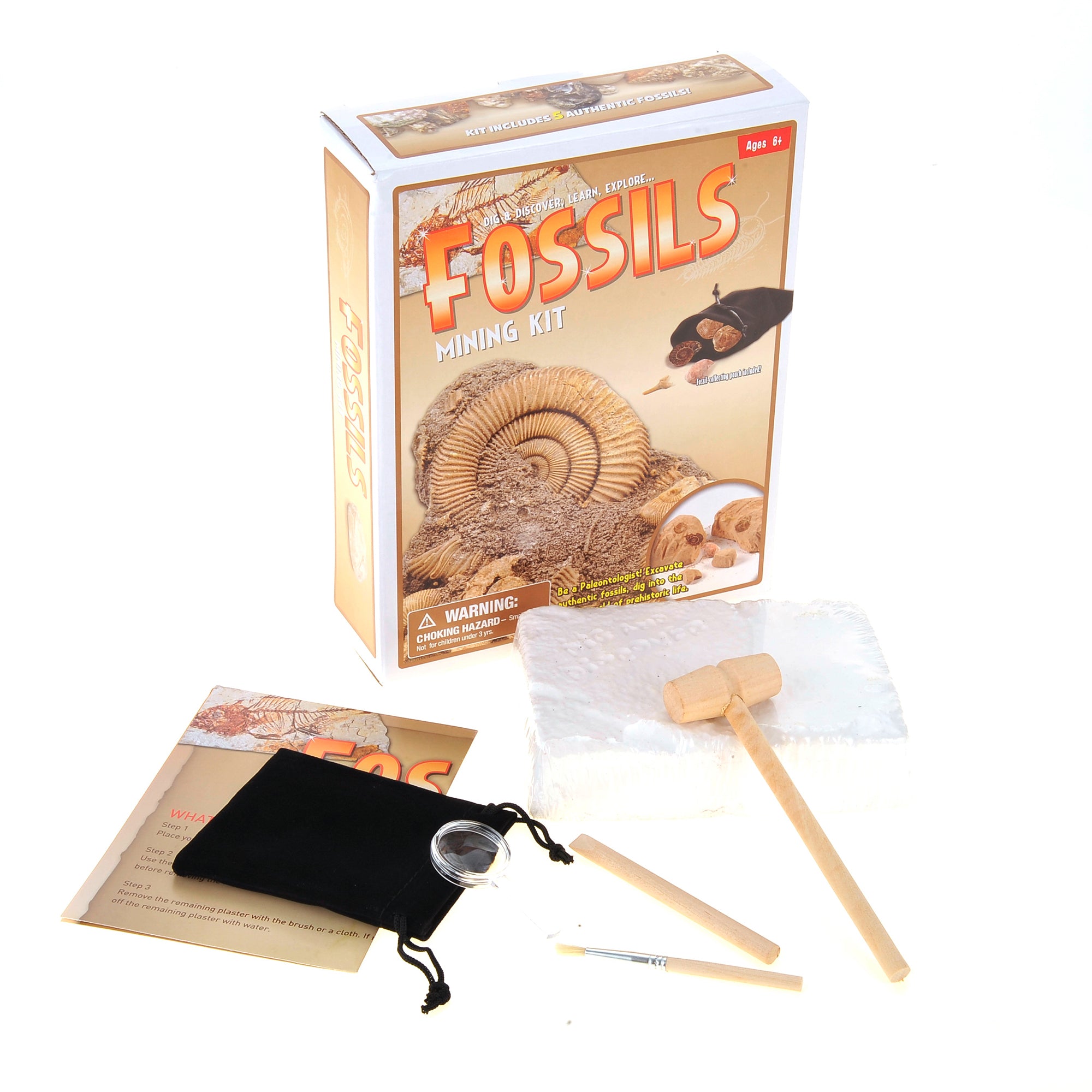 Fossile DIG Kit, Dinosaur Digging Kids Activities – PowerTRC
